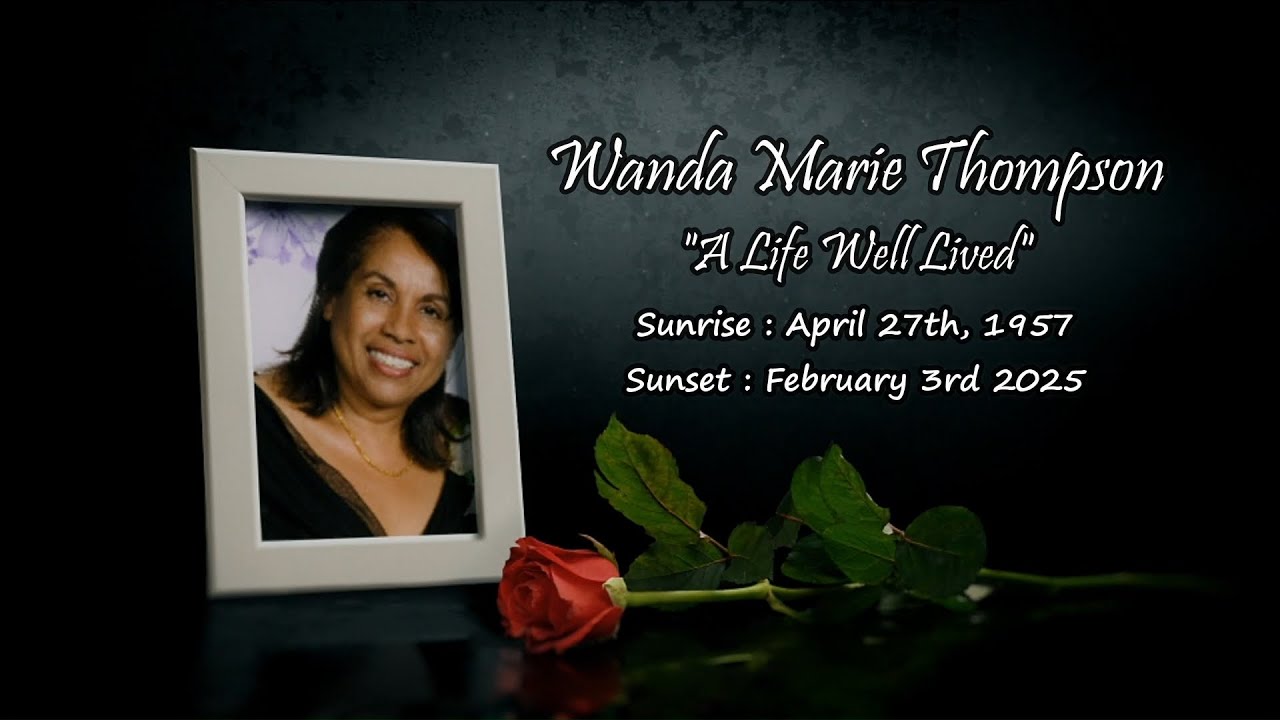 Honoring the Life and Legacy of Wanda Marie Thompson - YouTube