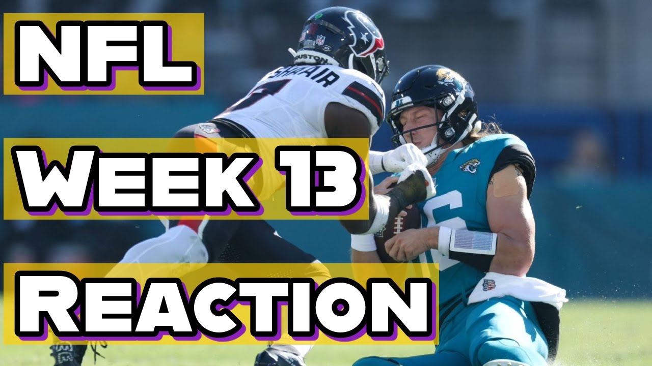Azeez Al-Shaair Pathetic Apology & NFL Week 13 Reaction - YouTube