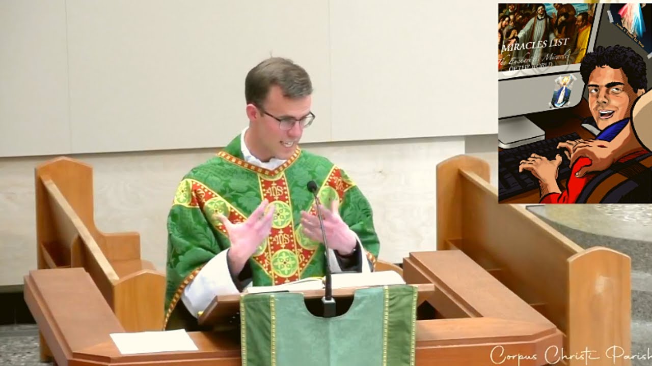 Investing with God | Fr. Richard Conlin - 11th Sunday Year B - YouTube