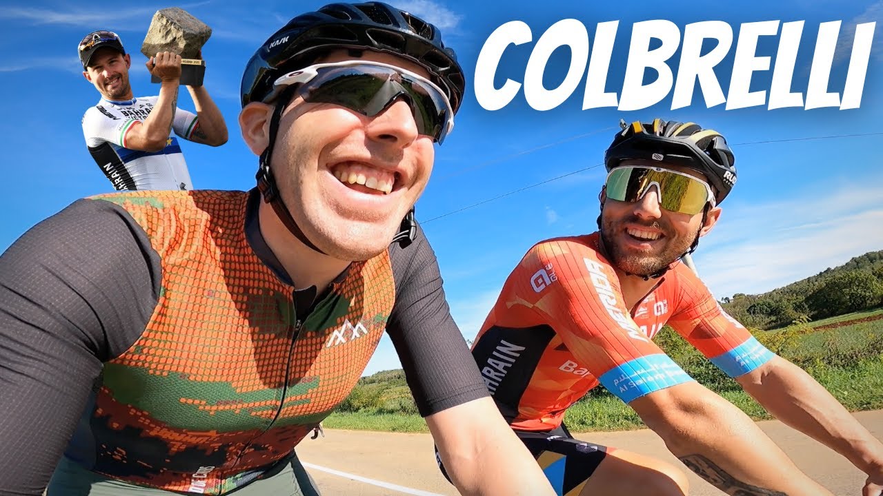 Cycling With A Paris Roubaix CHAMPION // Sonny Colbrelli - YouTube