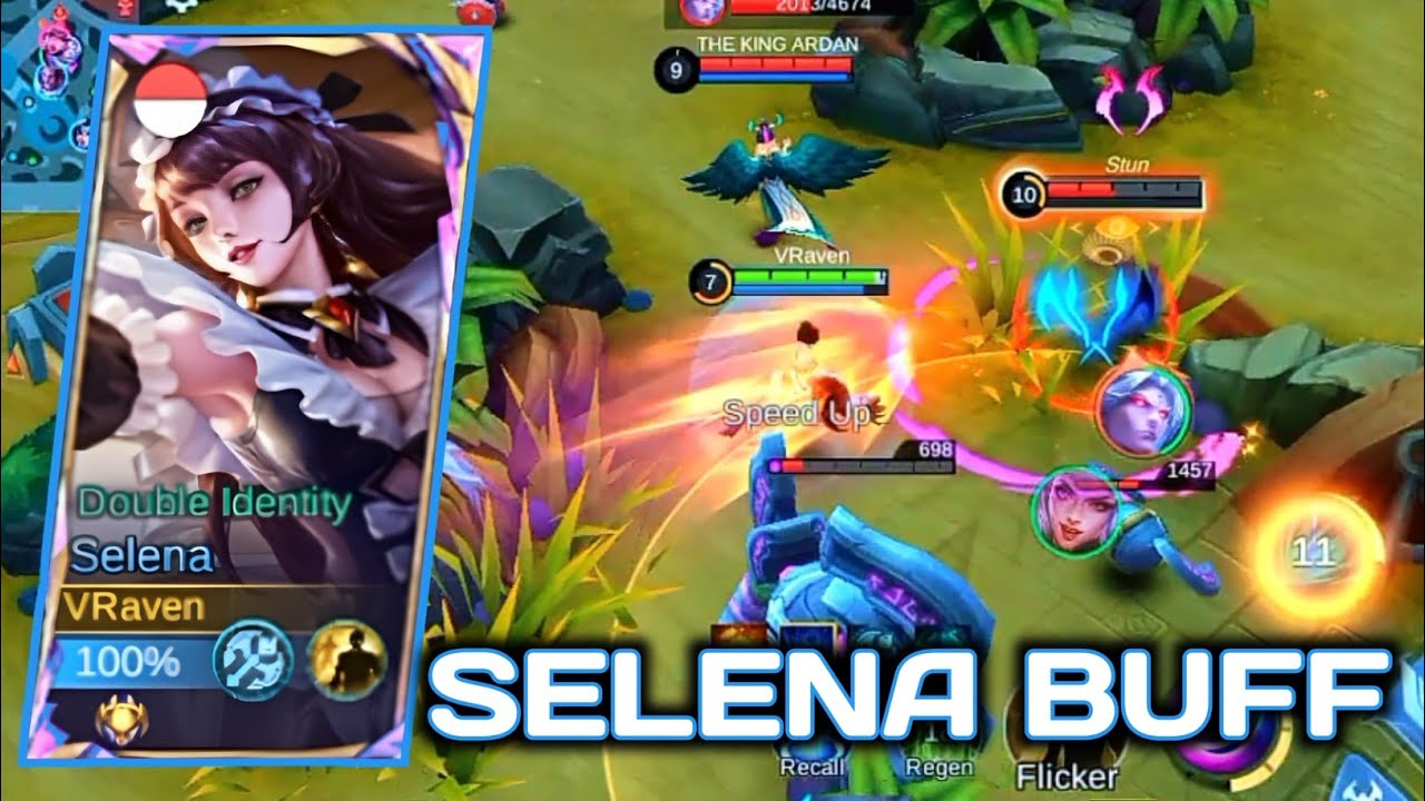 Akhir Season Nyoba Selena Revamp + Buff And Build Tank | Selena ...