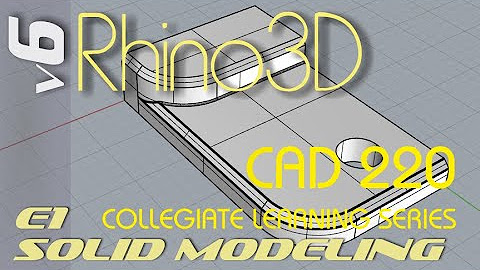 Rhino 3D Tutorials for Beginners - YouTube