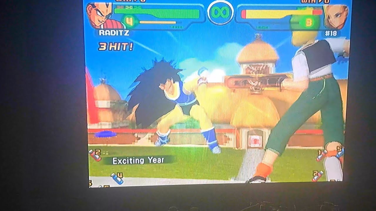 DragonBall Z Budokai Raditz Exciting Year on Android 18 Alternate Ryona ...
