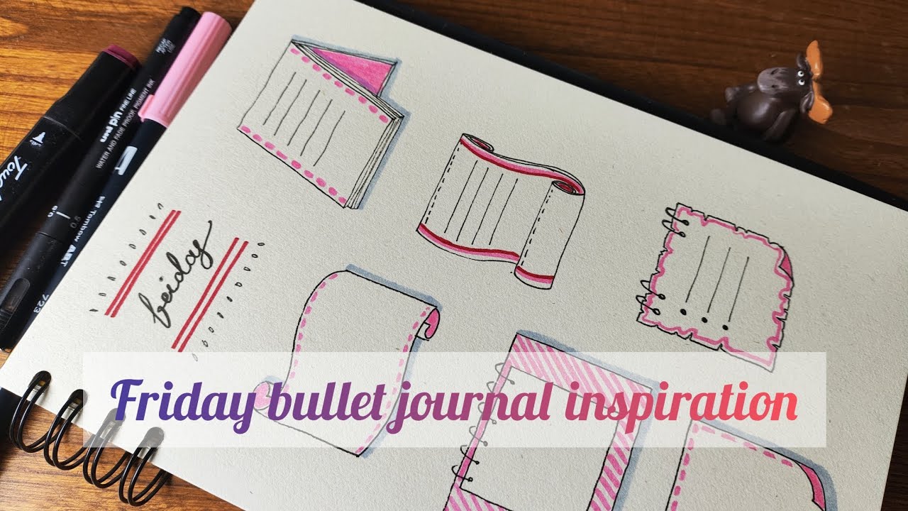 Friday Bullet Journal Inspiration | Creative Ideas for a Productive ...