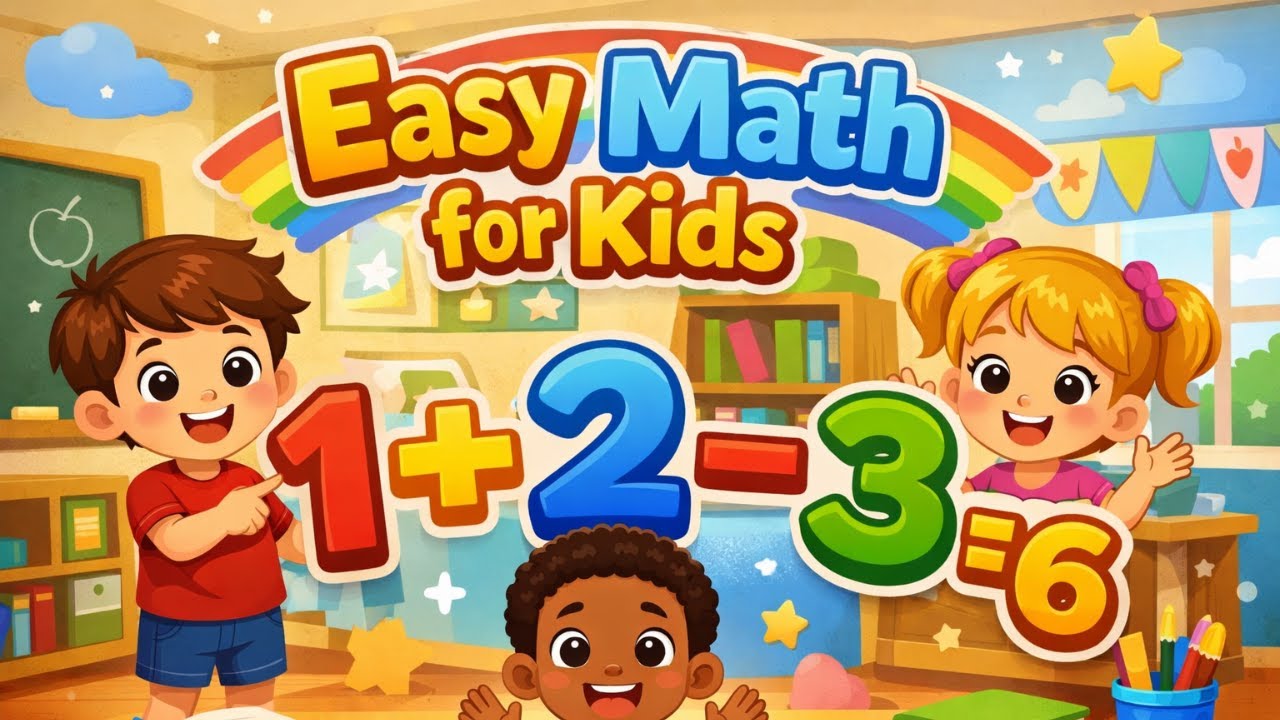 How to Calculate for Kids | Easy Math Lessons for Beginners | Fun ...