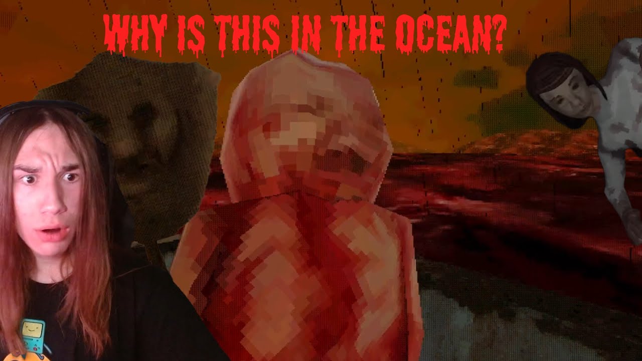 FISH WITH HUMAN FACES ARE IN THE OCEAN | 3 Spooky Games | - YouTube