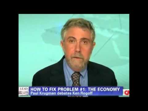 Paul Krugman v Kenneth Rogoff (2/2) - YouTube