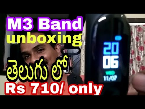 M3 Band Cheap and Best SmartBand Review & Unboxing With Color Display ...