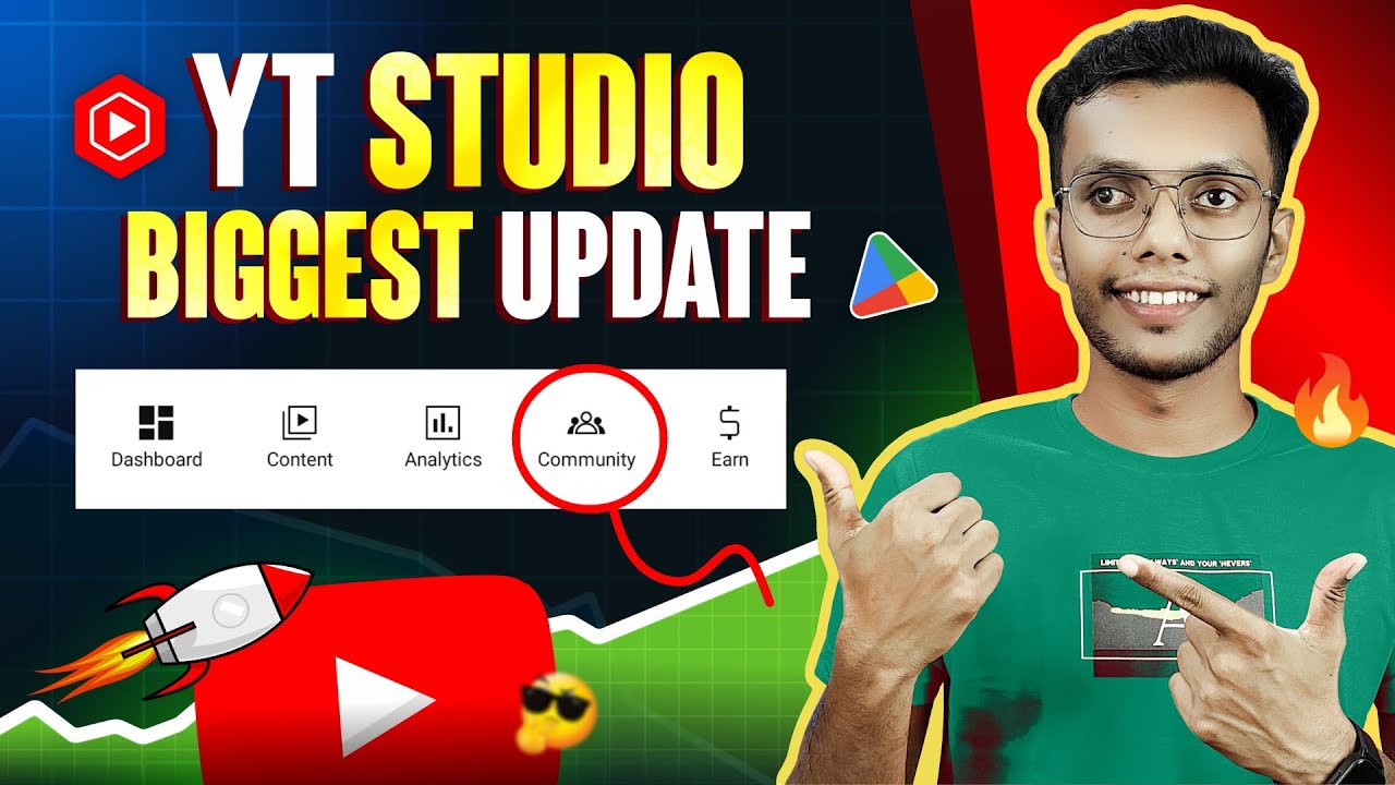 Yt Studio New Update 2024 🤫 || YouTube Studio's NEW Community Feature ...