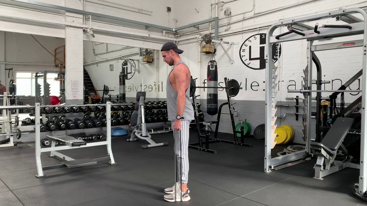 RESISTANCE BAND ROMANIAN DEADLIFT - YouTube