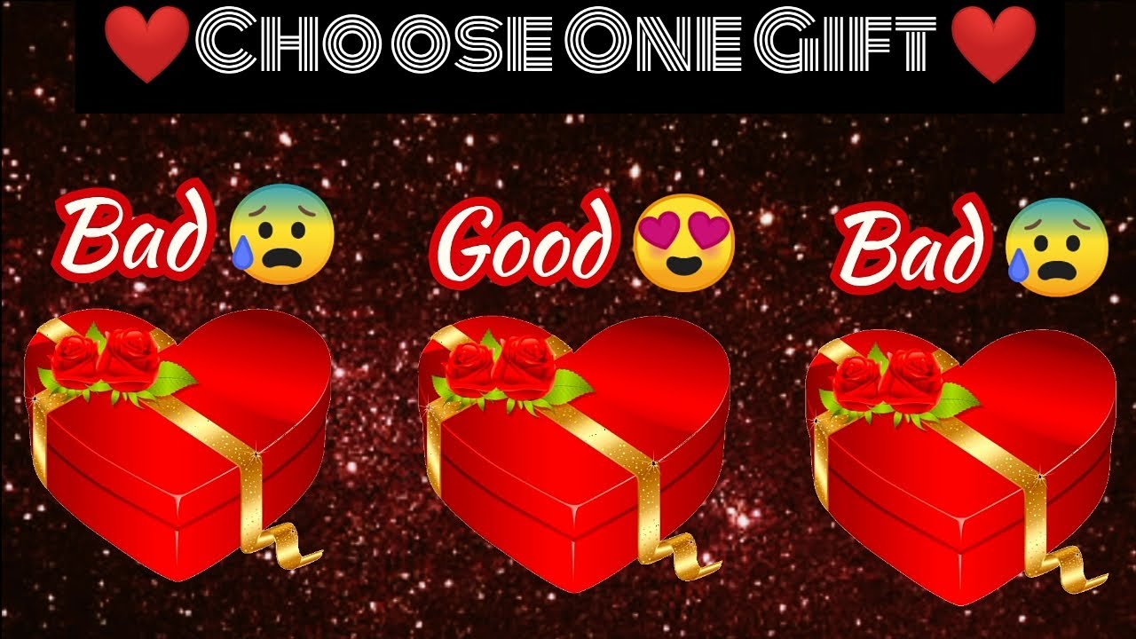 Bad Vs Good Vs Bad | Choose One red box | Choose One gift | ELIGE TU ...