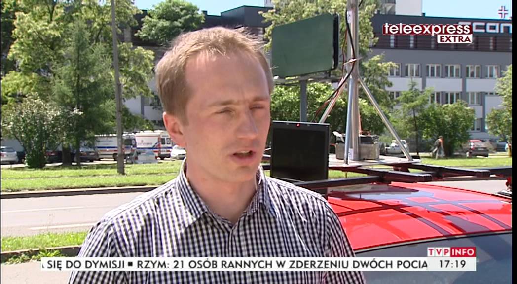 Fragment Teleexpress'u EXTRA - 5 czerwiec 2015 - pomiar chaosu ...