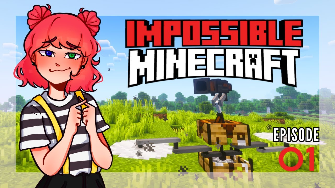 Impossible Minecraft - Episode 1: Insanely Chaotic Start! - YouTube