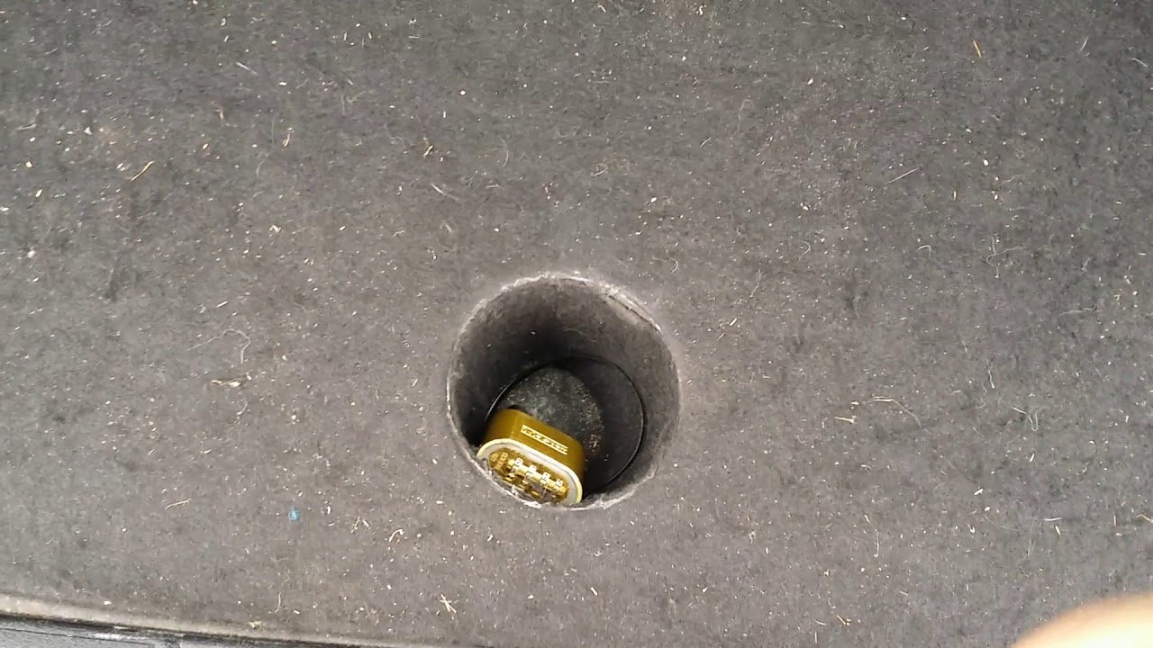 Homemade car safe - YouTube