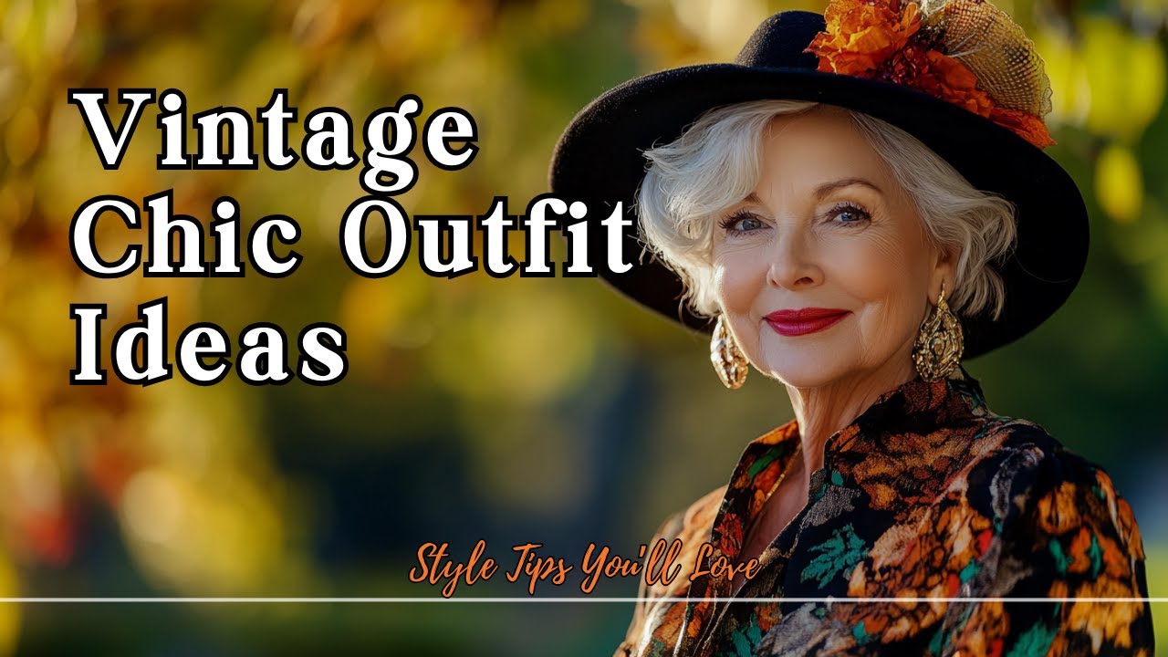 Timeless Vintage Style for Women Over 50: Fashion Inspiration You’ll ...