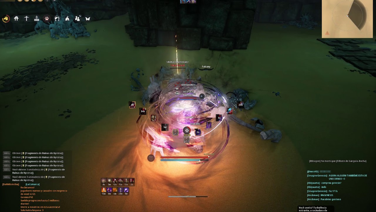 BDO Hystria Rotation / Sorc 257/259 kutum. - YouTube