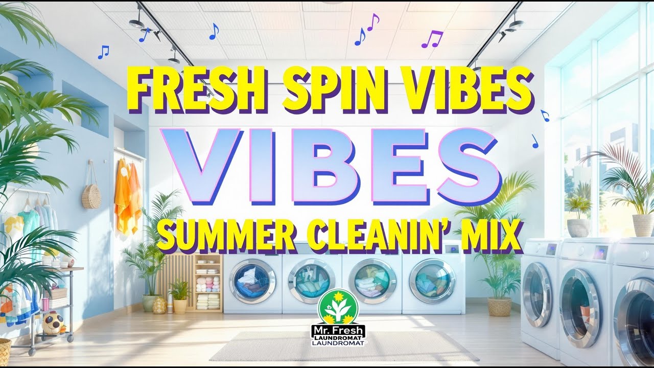 Fresh Spin Vibes Summer Cleaning Mix @ Mr Fresh Laundry - YouTube