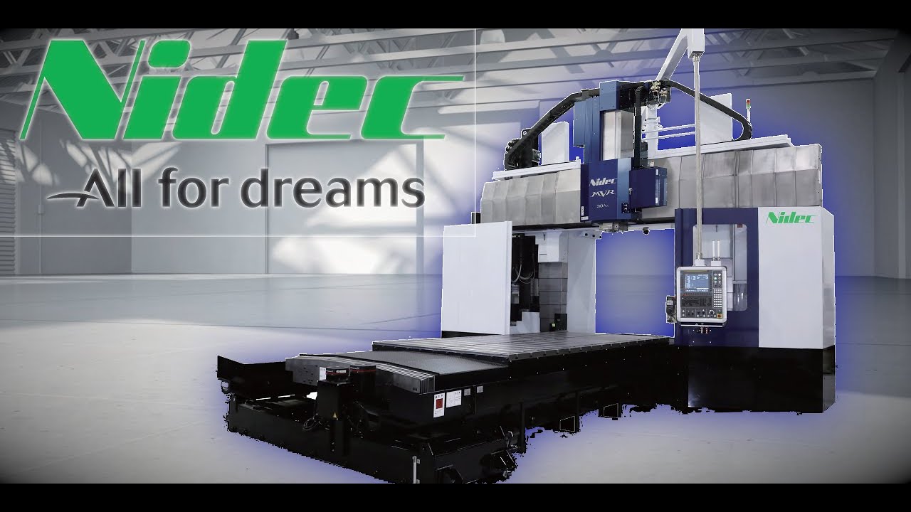 Nidec- MVR 5 Axis Simultaneous Demo - YouTube
