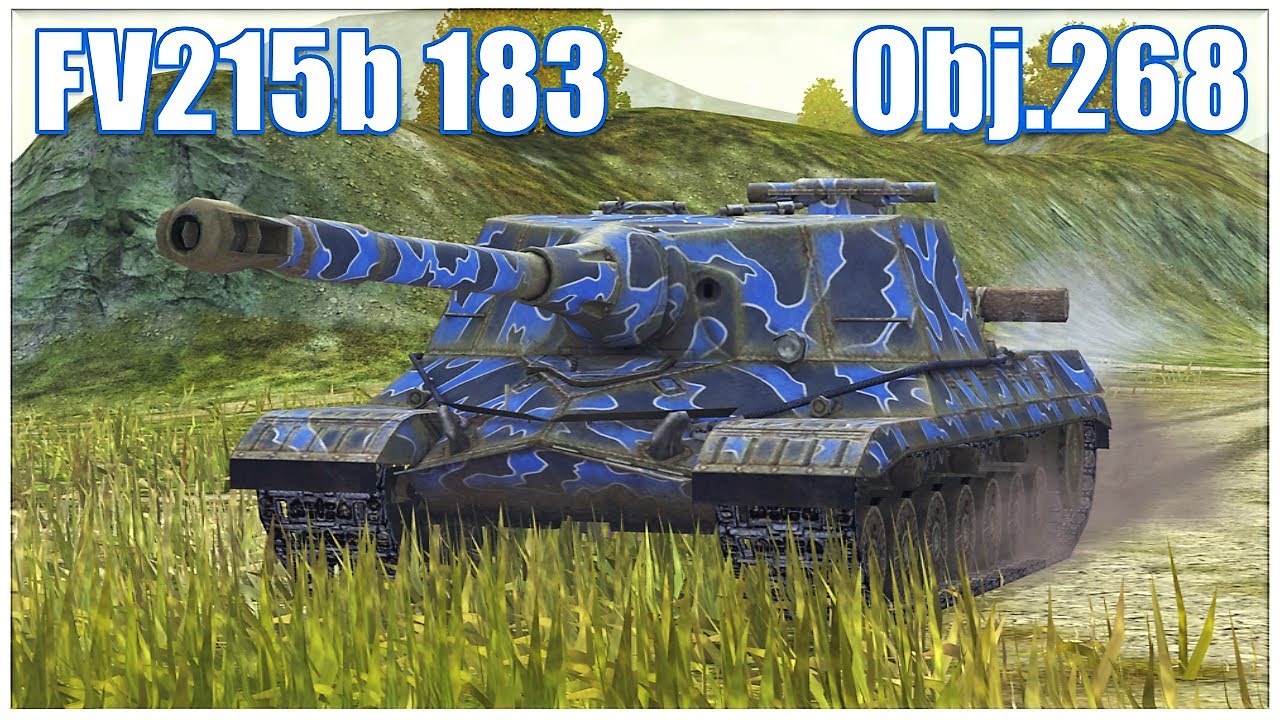 Obj.268 & FV215b 183 WoT Blitz - YouTube