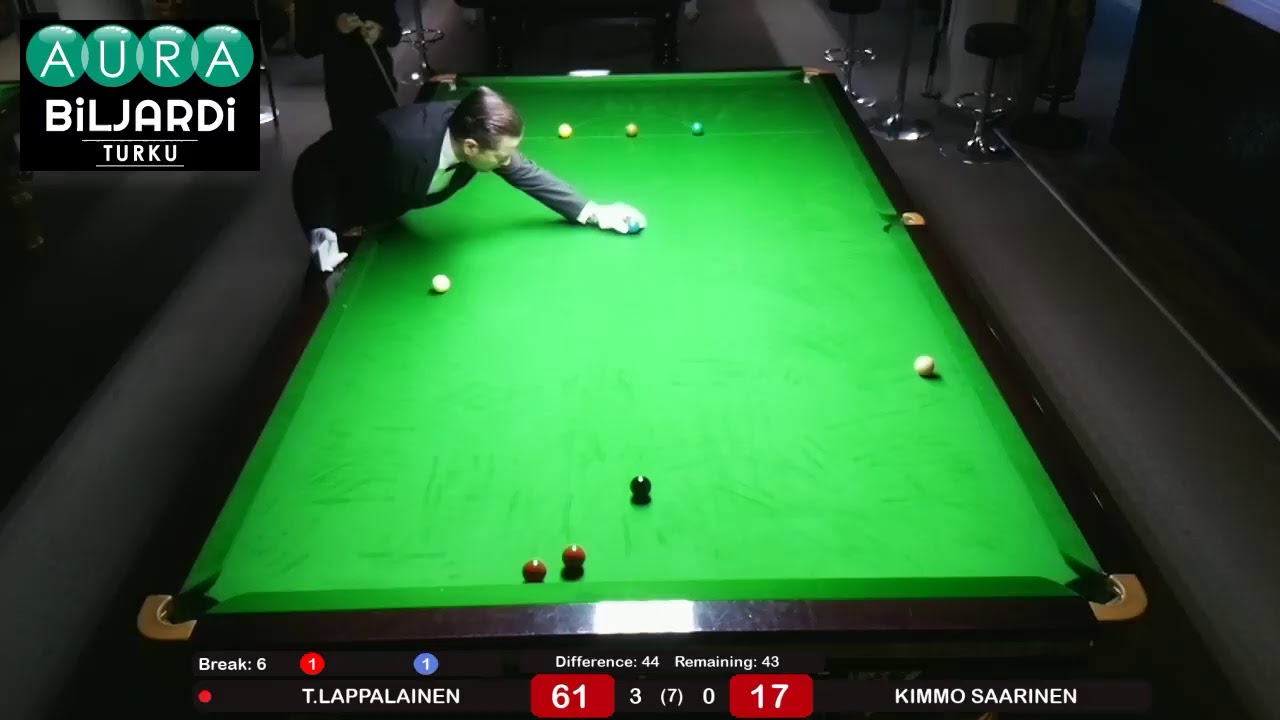 Aura Biljardi - Snooker Table 1 Live Live Stream - YouTube