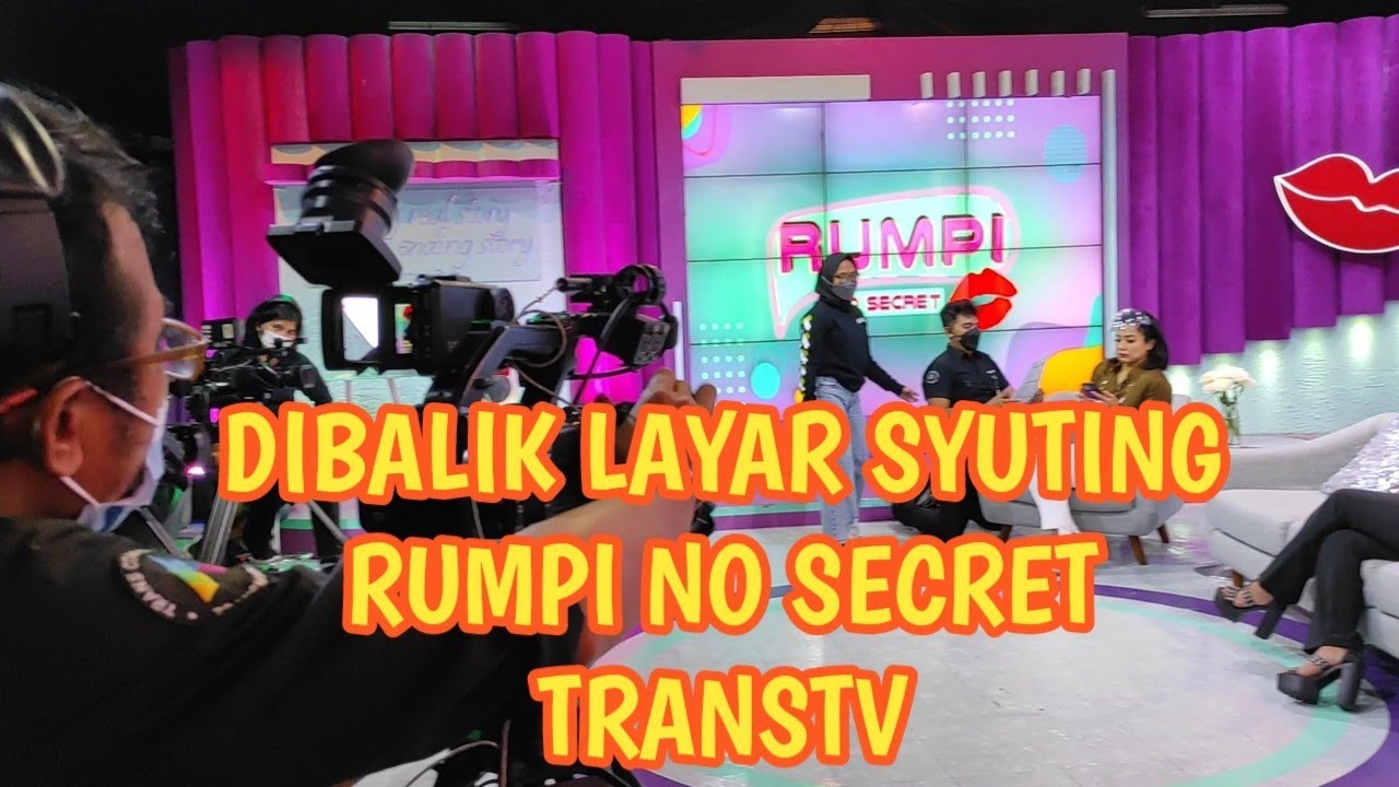 DI BALIK LAYAR SYUTING RUMPI NO SECRET TRANSTV | red carpet - YouTube