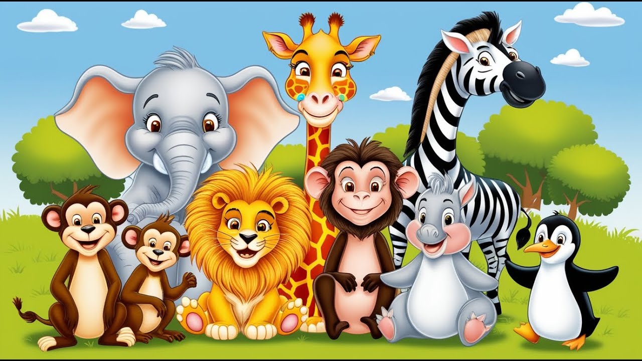 Let's All Go See the Animals | Kids Songs - YouTube