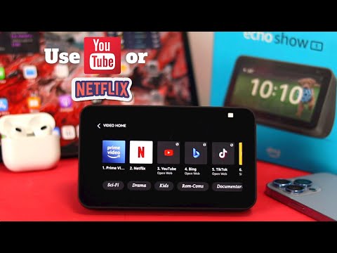 Watch Youtube Video or Netflix on Amazon Echo Show 5! [How to]
