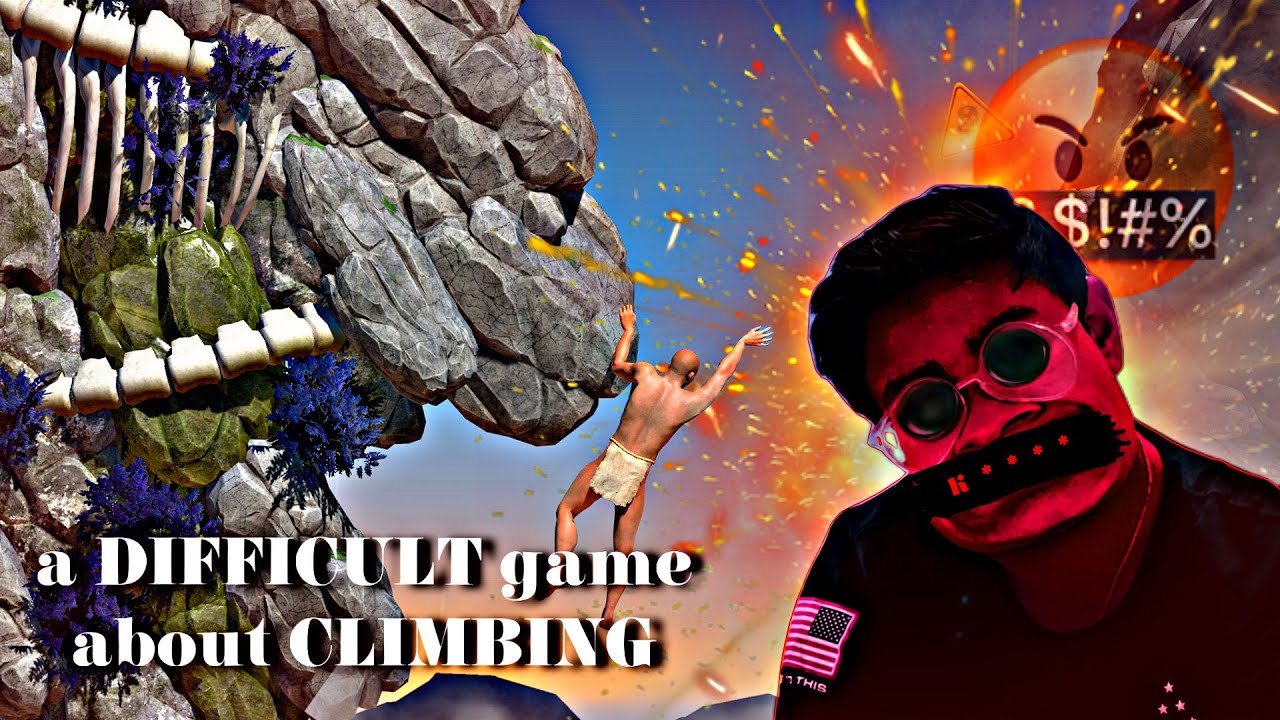 A *Very* Frustrating Start In A difficult Game About Climbing [RAGE ...