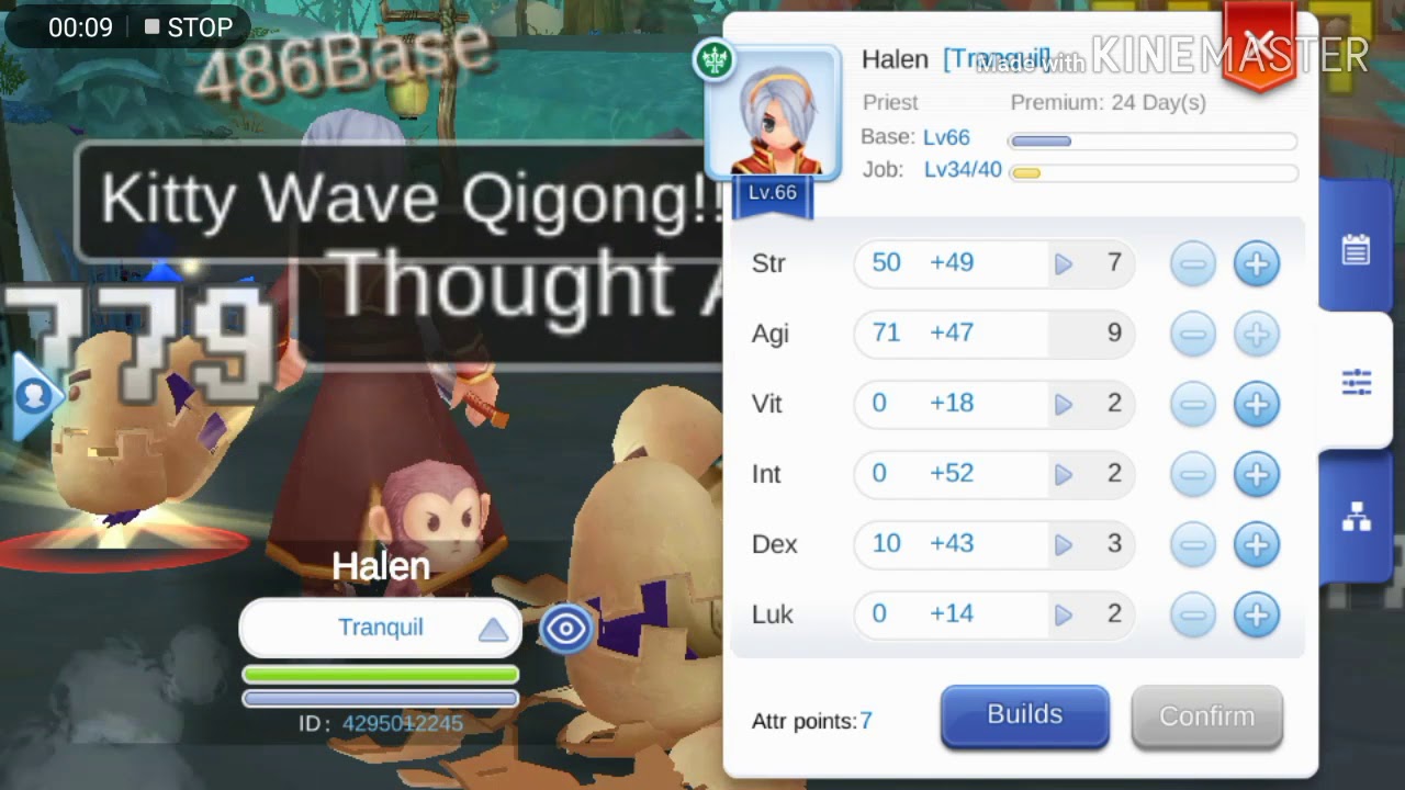 Ragnarok M Battle Priest Grind (Level 60+) Stats and Items - YouTube