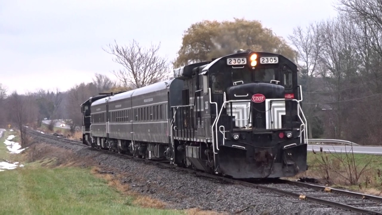Finger Lakes Railway Santa Train Excursions on The Canandaigua line ...