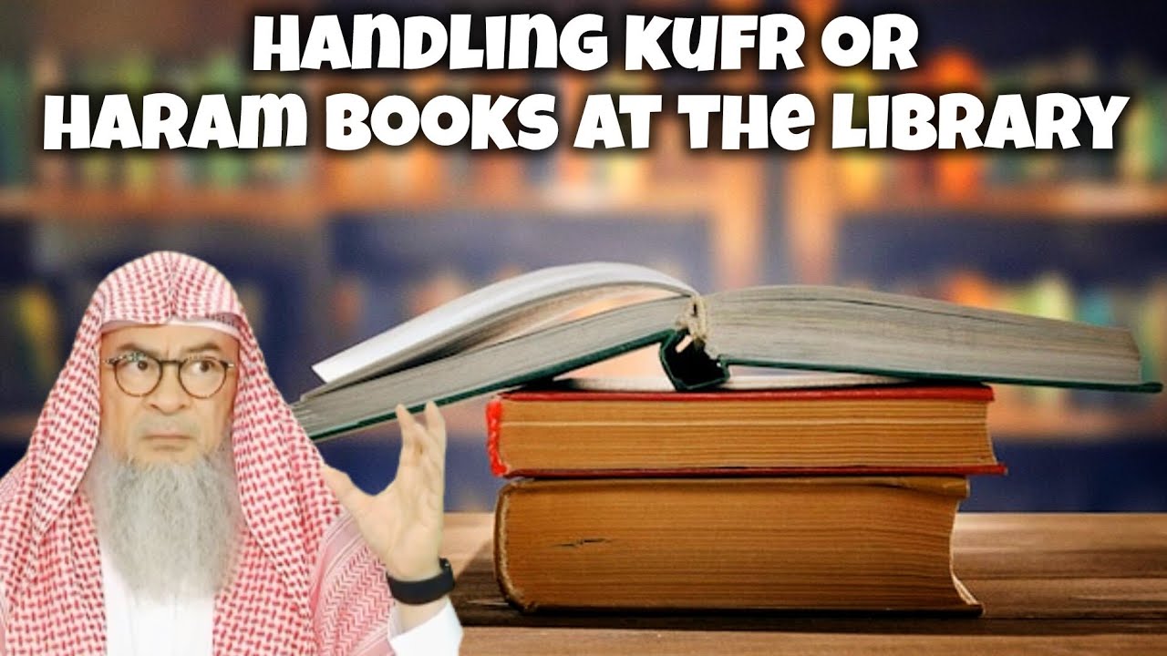 Handling books in library, might contain kufr or haram books, is my job ...