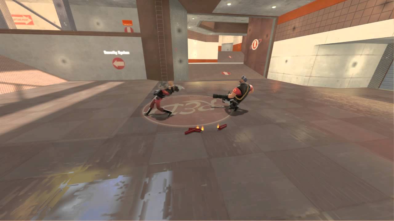 Demoman struts like a boss. - YouTube