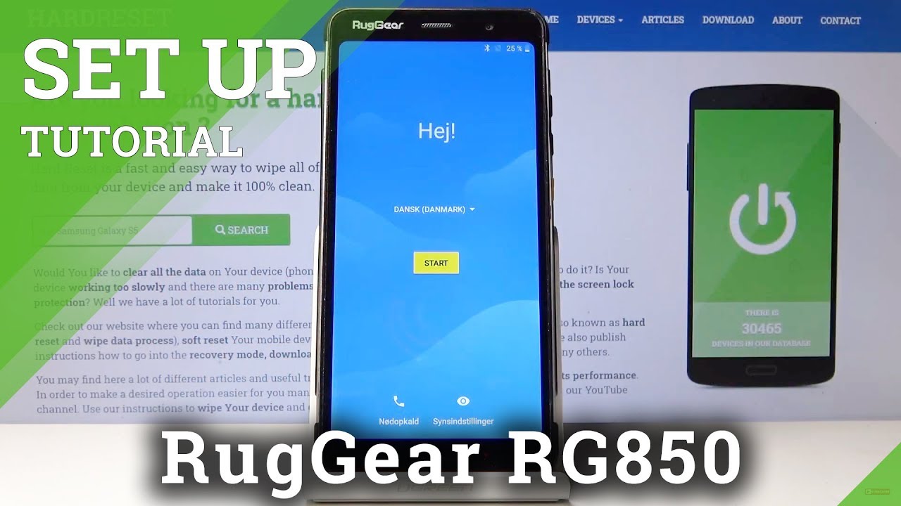 SET UP RUGGEAR RG850 – Activation & Configuration Process - YouTube