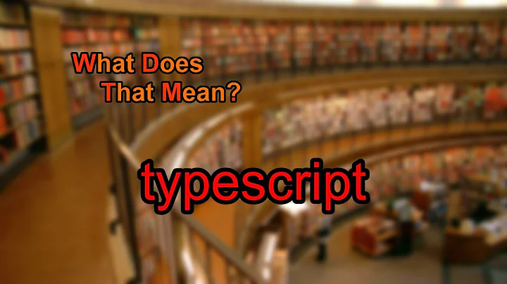 Solved What Does Mean In Typescript 9to5Answer solved-what-does-mean-in-typescript-9to5answer