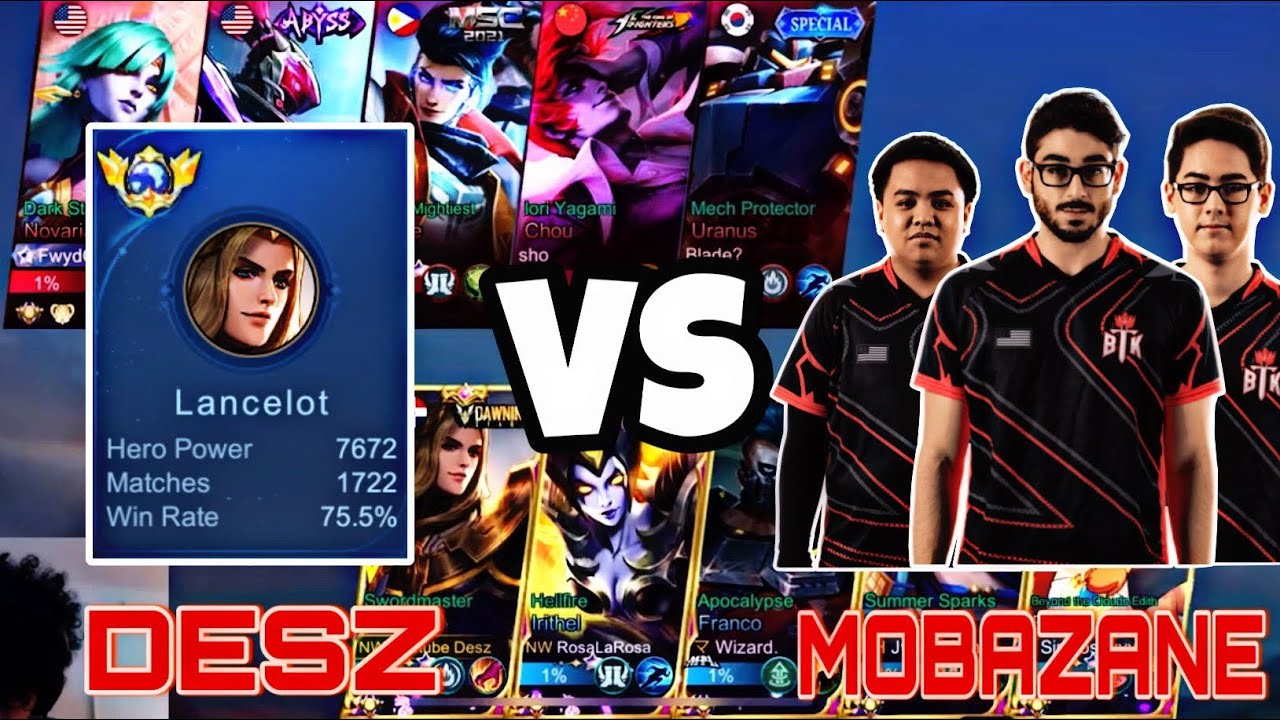Impossible Comeback Vs Mobazane FwydChickn and Zia | Desz | Mlbb - YouTube