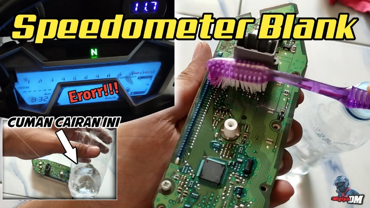 #10 CARA MEMPERBAIKI BLANK SPEEDOMETER NEW CB150R - YouTube