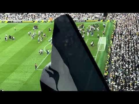 Mighty spurs end of season celebration with Europa League cup - YouTube