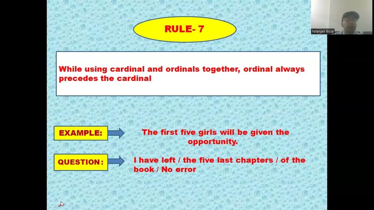 SPOTTING ERROR RULES BASED ON ADJECTIVE BY NILANJAN BOSE YouTube spotting-error-rules-based-on-adjective-by-nilanjan-bose-youtube