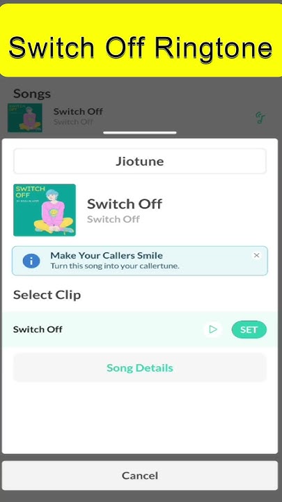 Switch Off Ringtone ~ #ringtone - YouTube