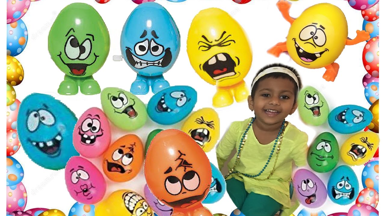 Walking Crazy Eggs Easter Surprises | Crazy Egg - YouTube