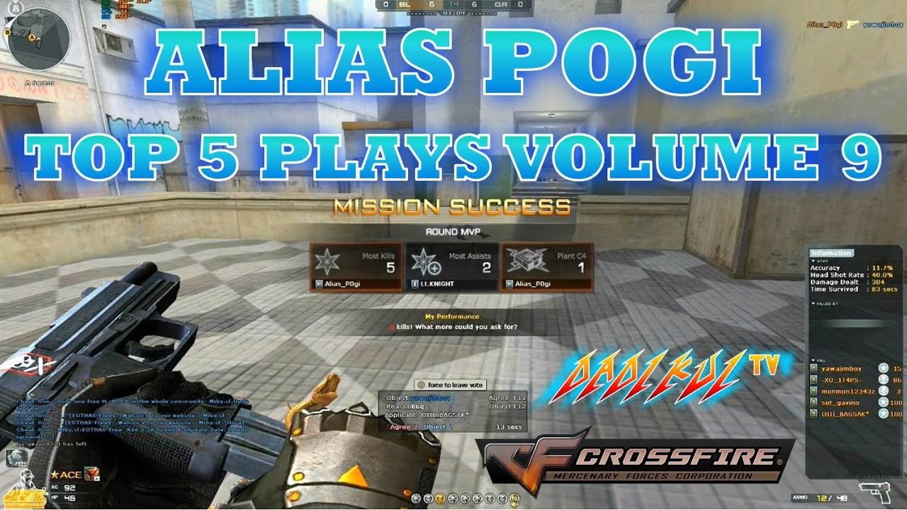 Alias Pogi Top 5 Plays Volume 9! Crossfire Philippines! - YouTube