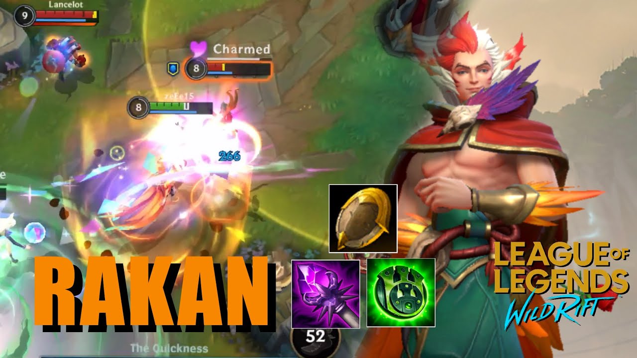 5 WIN STREAK! RAKAN SUPPORT LETS NOT DIE WITH ZIGGS BOMB | WILD RIFT ...