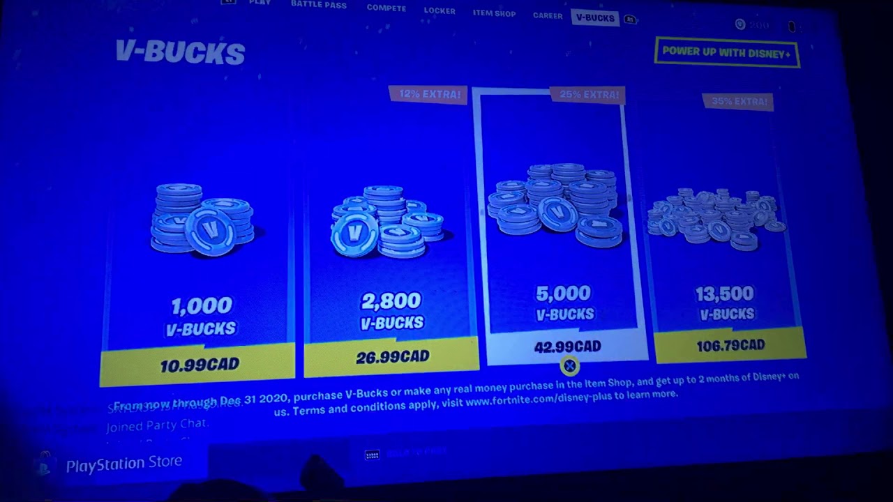How to get Free 1000 Vbucks on fortnite ps4/Xbox - YouTube