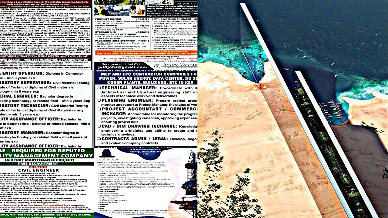 Online Jobs Vacancies||Arab Countries||Gulf jobs||Abroad Jobs ...