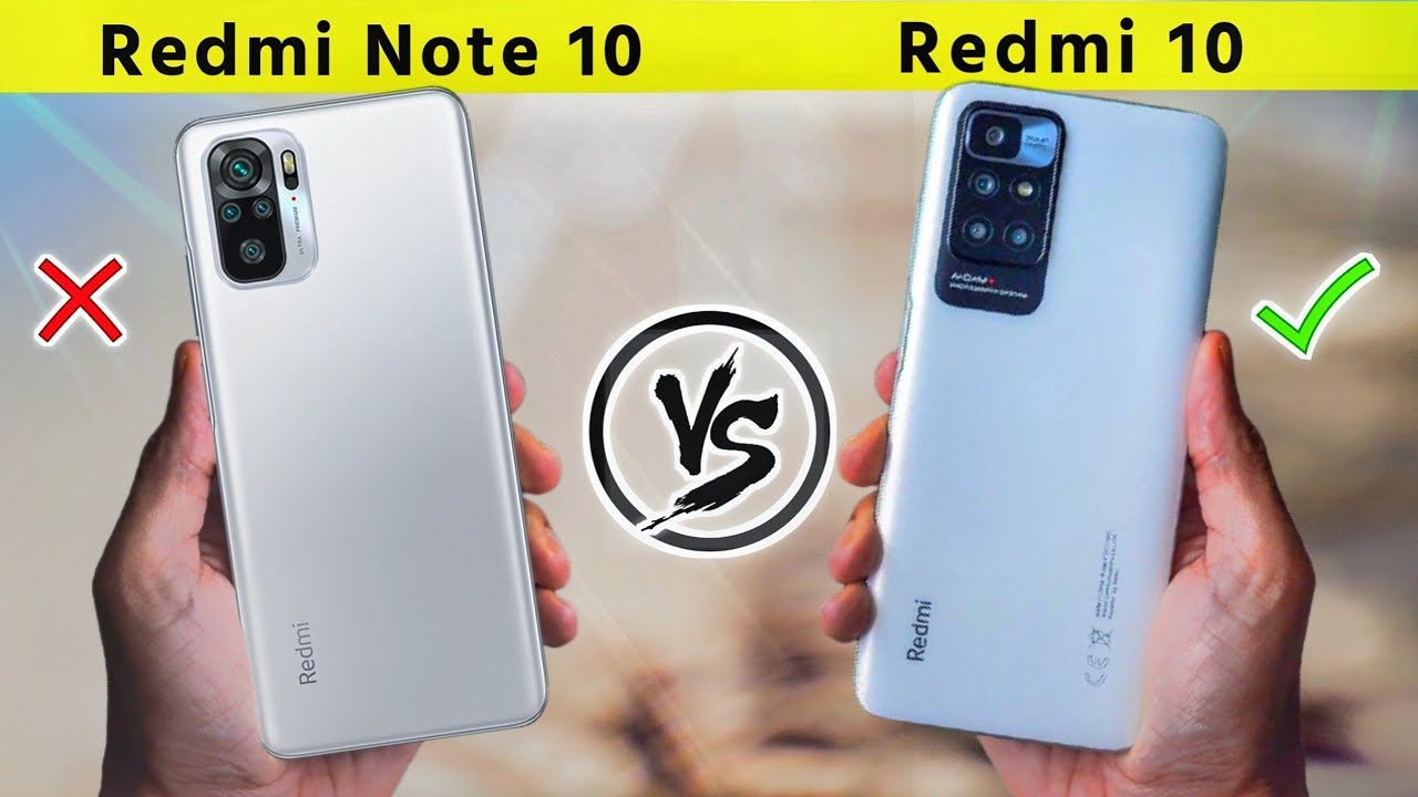 Redmi 10 VS Redmi Note 10 Full Comparison - Clear Answer !! সত্যিটা ...