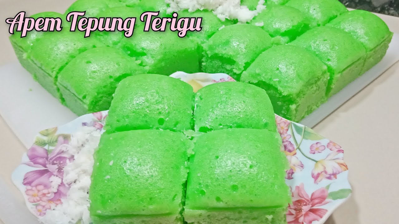 RESEP DAN CARA MEMBUAT APEM KUKUS TEPUNG TERIGU ANTI GAGAL - YouTube