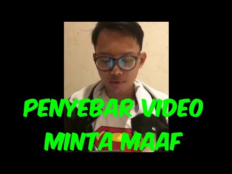 OKNUM Penyebar Video Atlet Masturbasi Minta Maaf