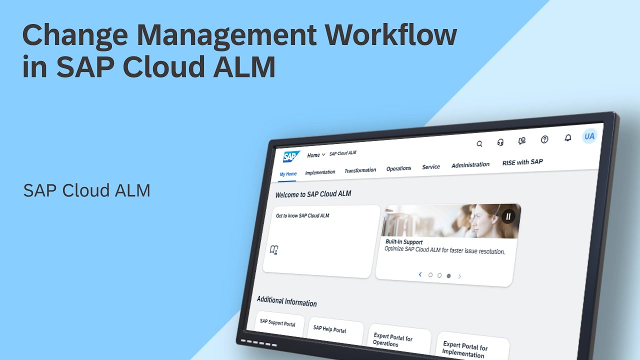 Change Management Workflow in SAP Cloud ALM - YouTube