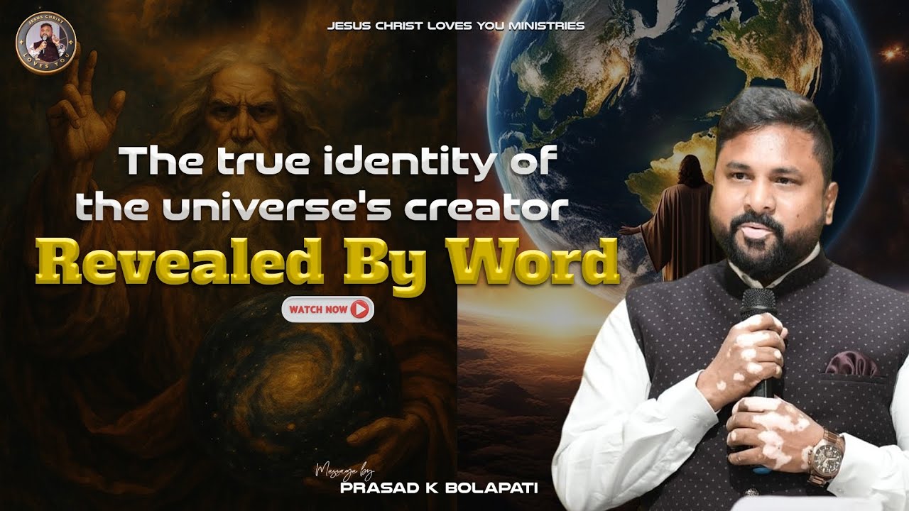 The eternal identity of God revealed by his word - YouTube