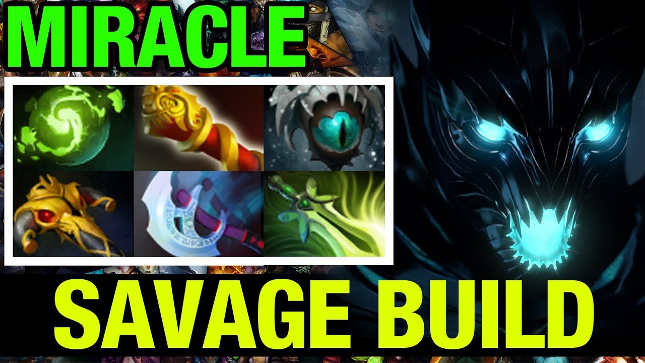 SAVAGE BUILD!! - TERRORBLADE MIRACLE - Dota 2 - YouTube